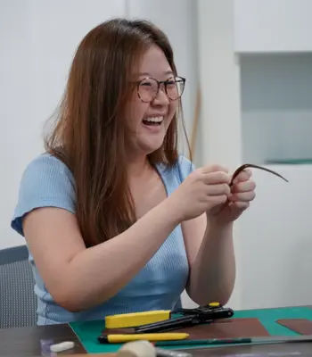 Leather Workshop - Terrarium Singapore